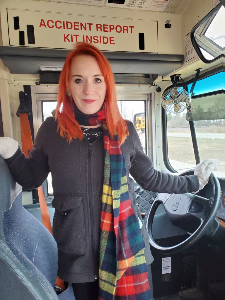 Mother of two learns circus arts, then local school bus driving - The ...