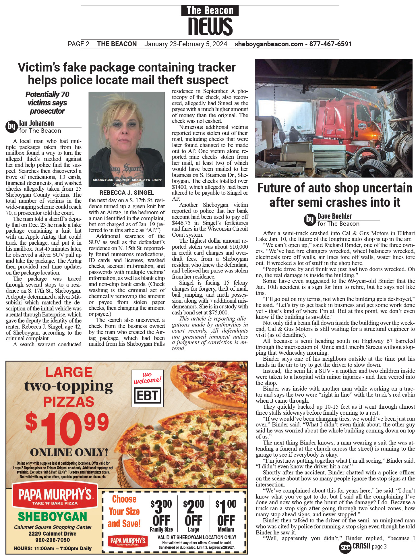 Victim’s fake package containing tracker helps police locate mail theft ...